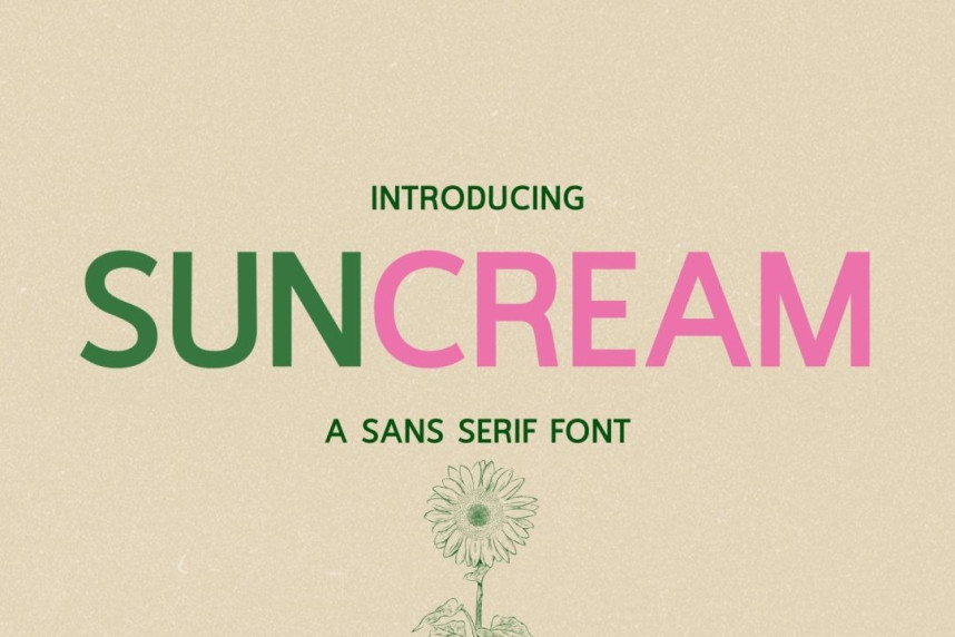 Suncream Font - Download Free Font