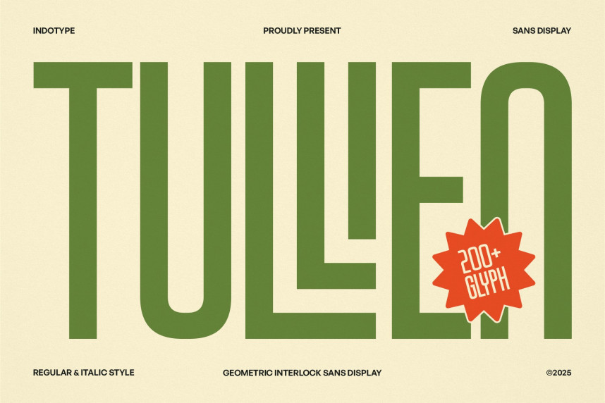 Tullien Font - Befonts