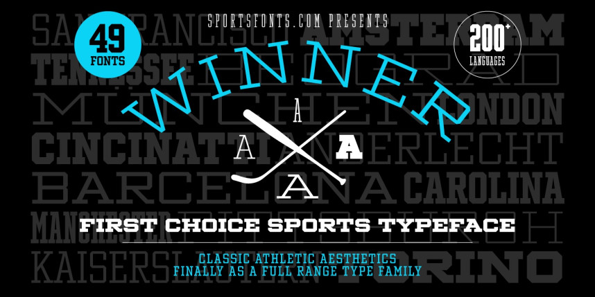 Winner Font - Befonts