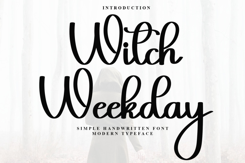 Witch Weekday Handwritten Font - Download Free Font
