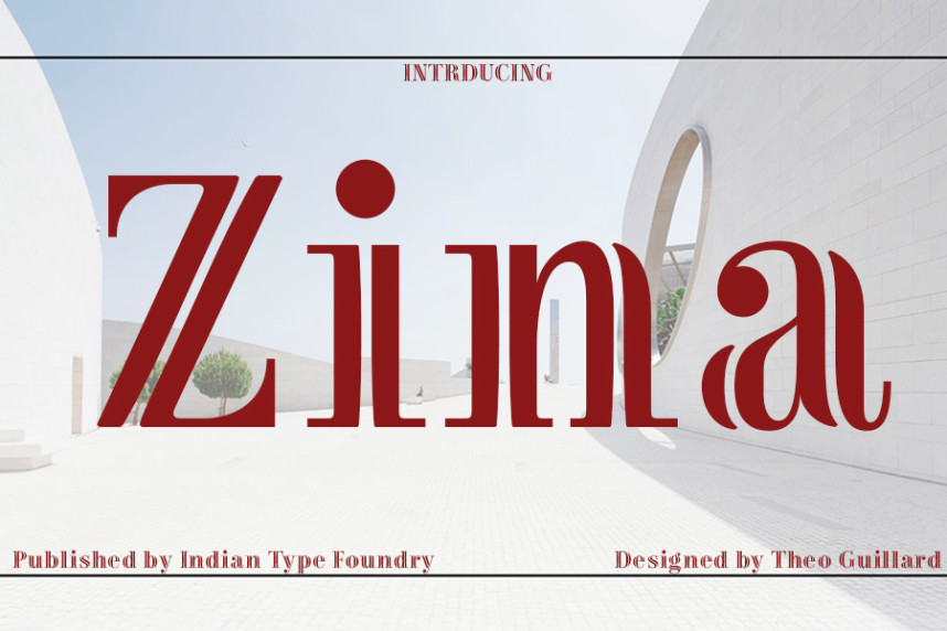 Zina Font - Befonts