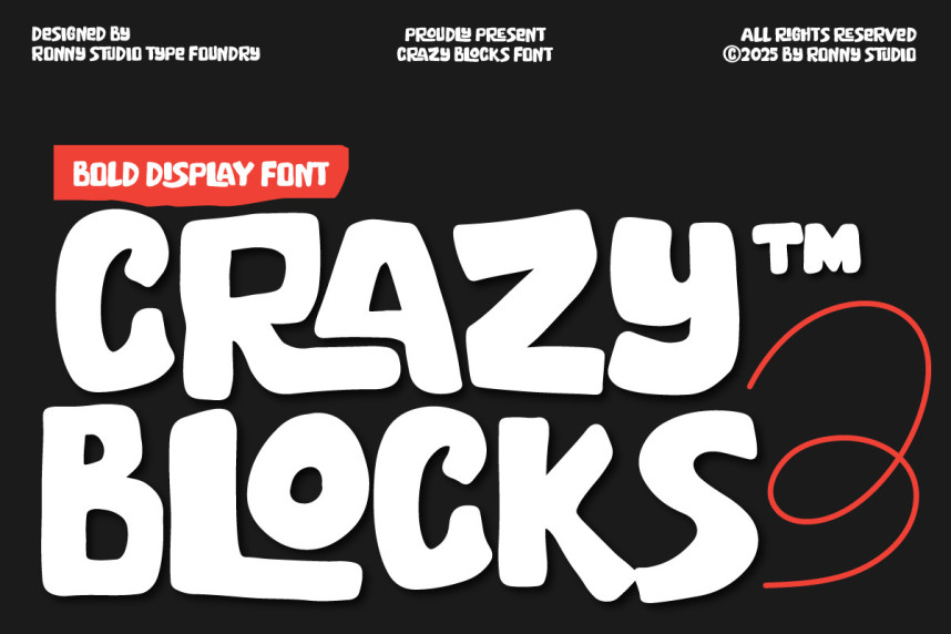 Crazy Blocks Font - Download Free Font