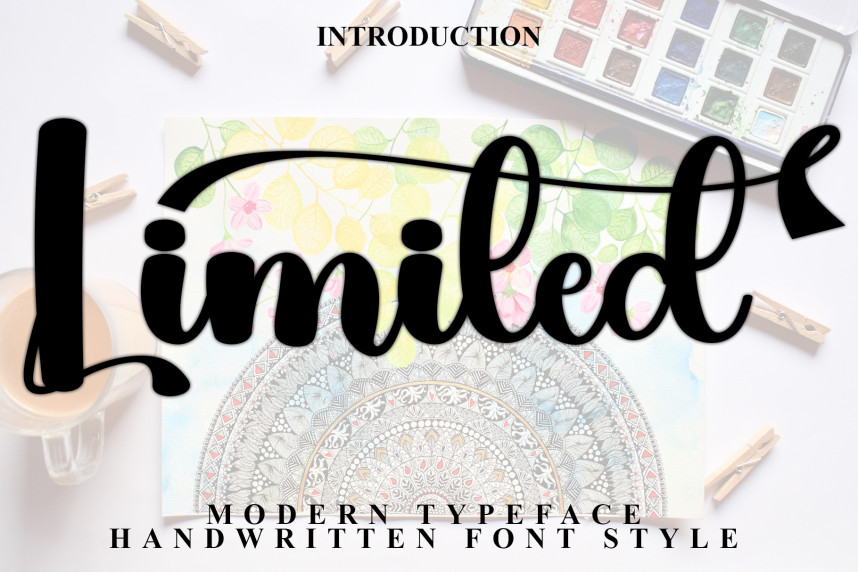 Limited Style Script Font - Download Free Font