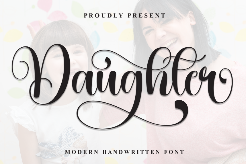 Daughter - New Style And Unique Font - Befonts