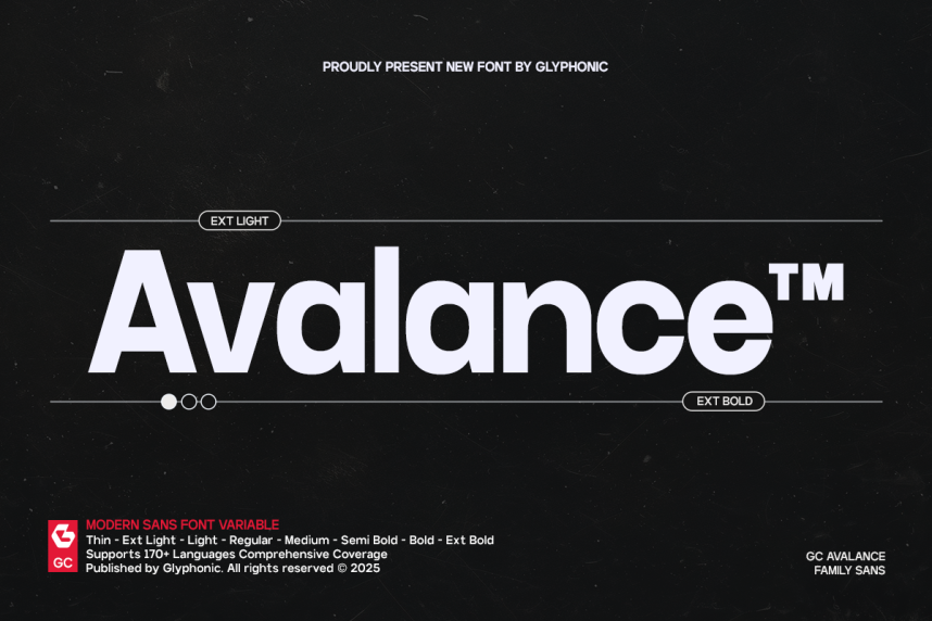 GC Avalance Font - Download Free Font