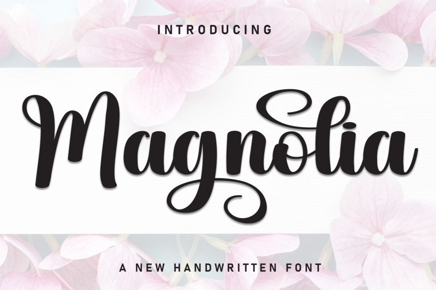 Magnolia Style Script Font Font - Befonts