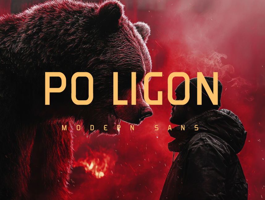 Po Ligon Font - Download Free Font