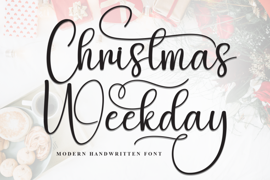 Christmas Weekday - New Style Handwritten Font - Download Free Font