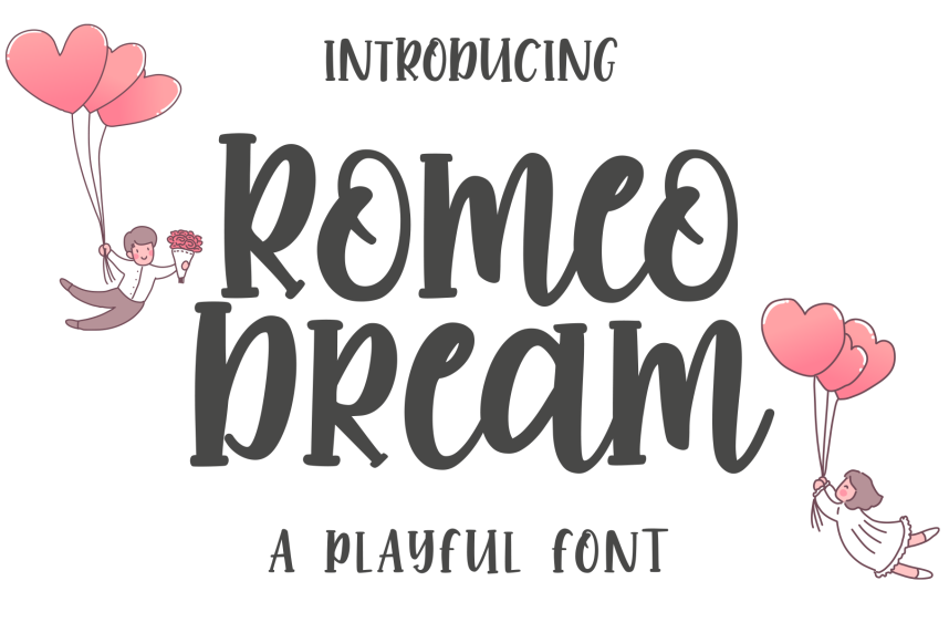 Romeo Dream Font - Befonts