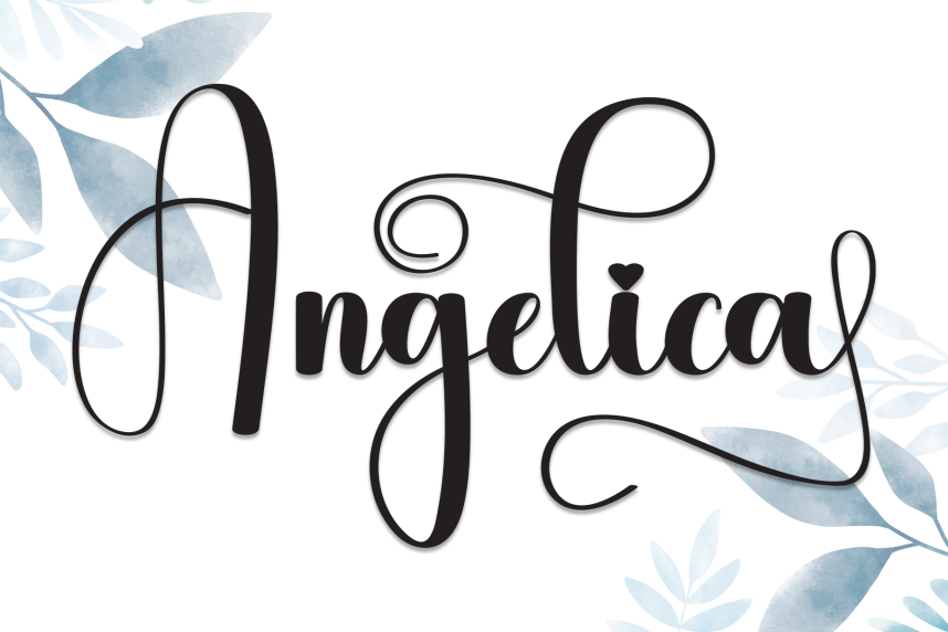 Angelica Style Script Font - Befonts