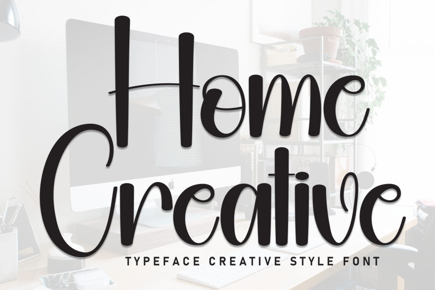Home Creative Style Script Font - Download Free Font