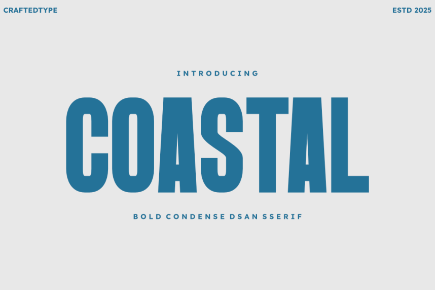 Coastal Font - Befonts