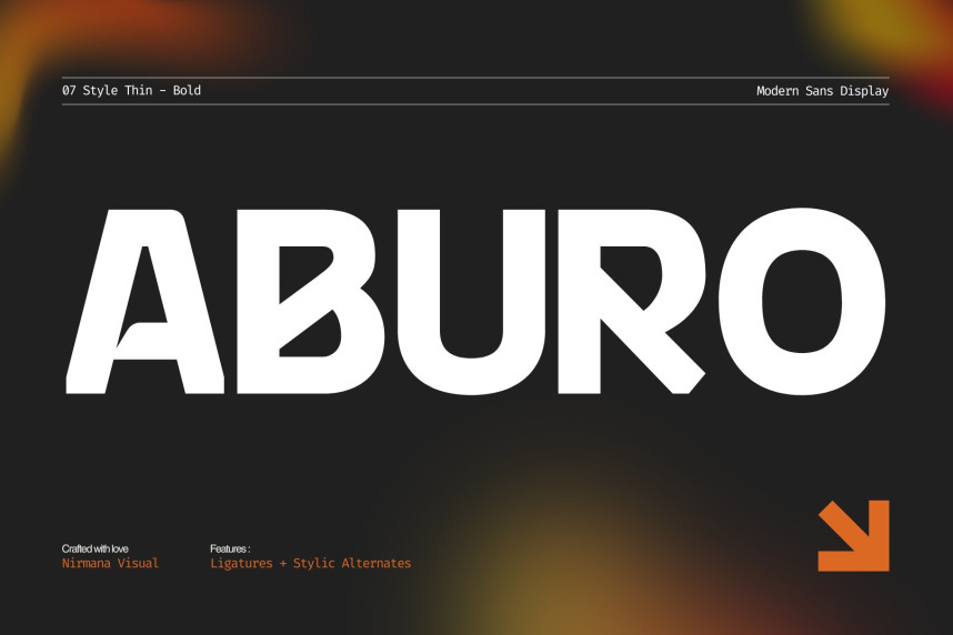 Aburo Font - Befonts