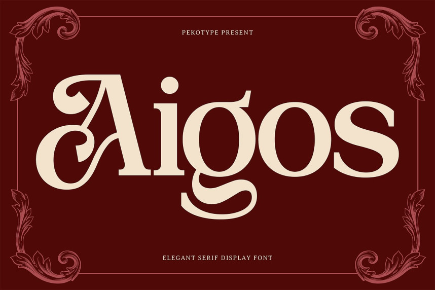 Aigos Font - Befonts