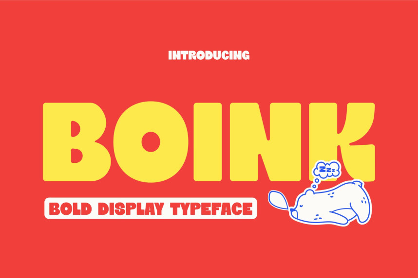 Boink Font - Befonts