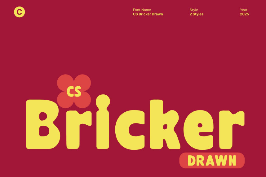 CS Bricker Drawn Font - Befonts