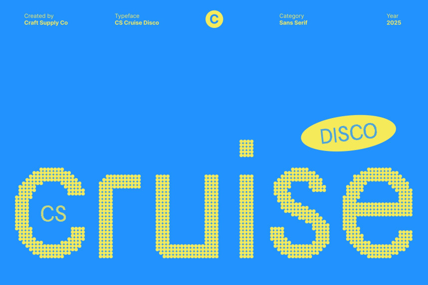 CS Cruise Disco Font - Download Free Font