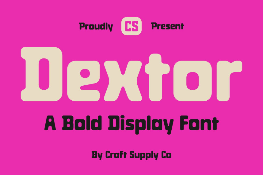 CS Dextor Font - Download Free Font