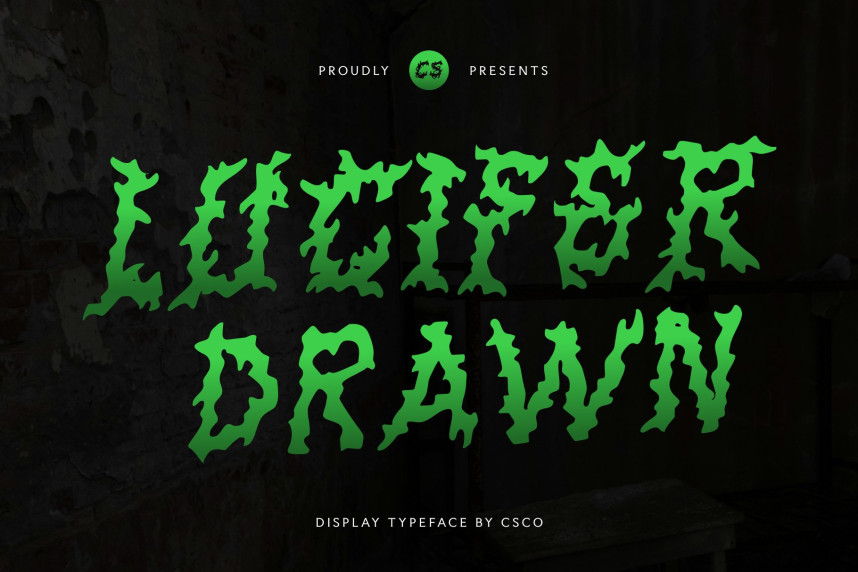 CS Lucifer Drawn Font - Download Free Font