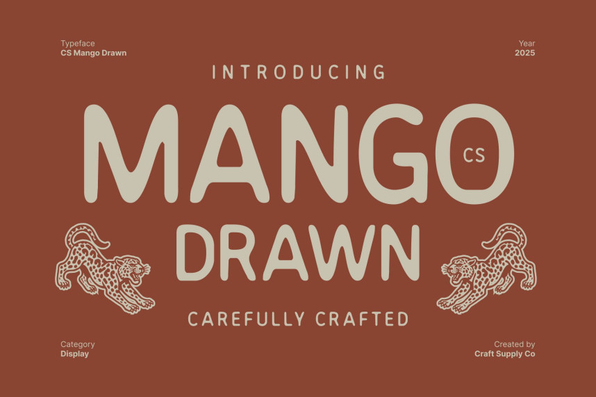 CS Mango Drawn Font - Download Free Font
