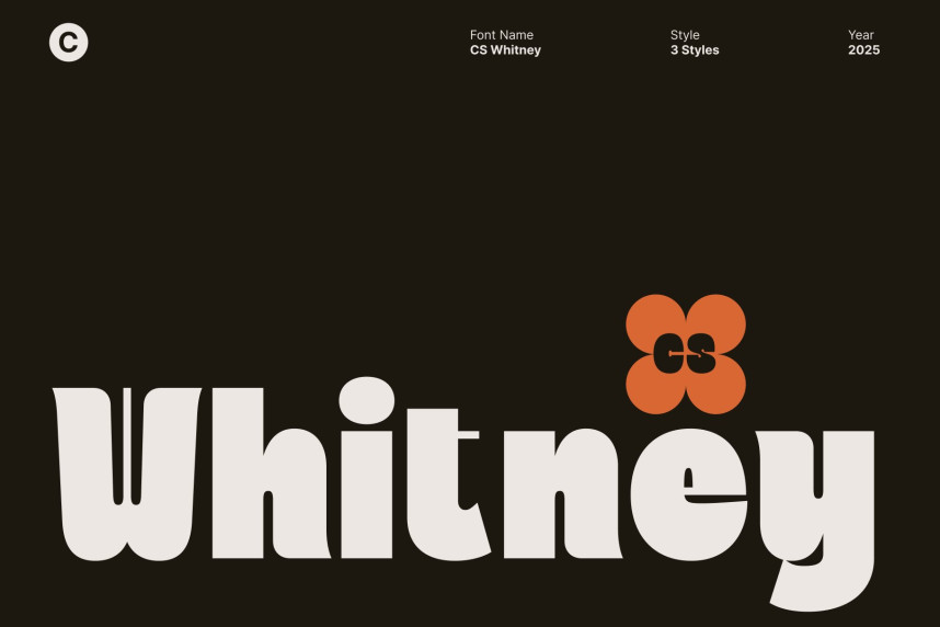 CS Whitney Font - Download Free Font