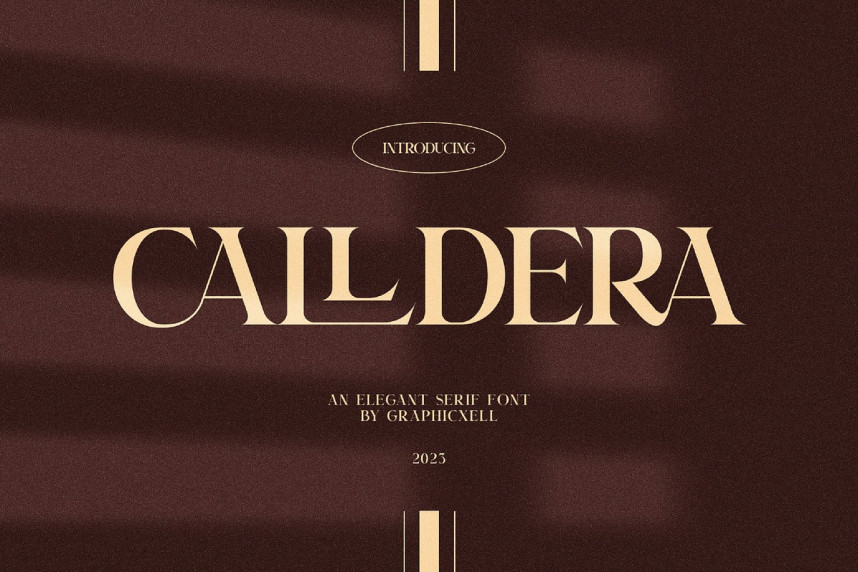 Calldera Font - Download Free Font