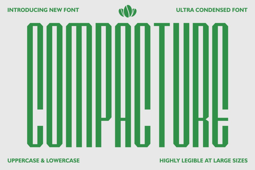 Compacture Condensed Font - Download Free Font