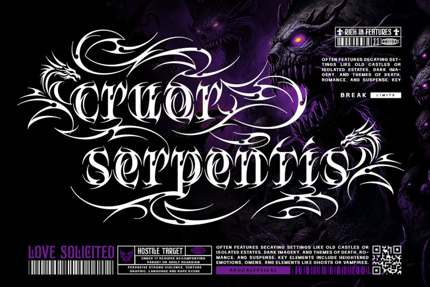 Cursed Claw Font - Download Free Font