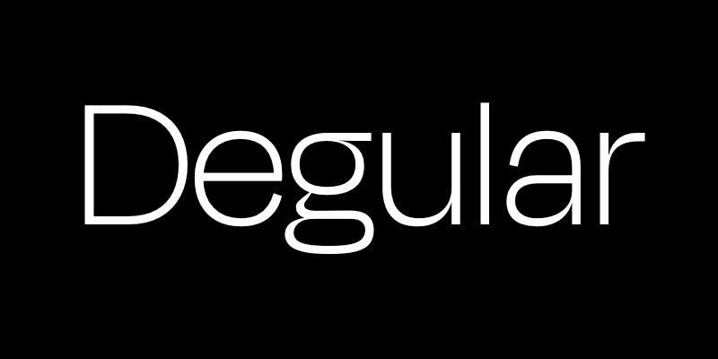 Degular Font Family - Download Free Font