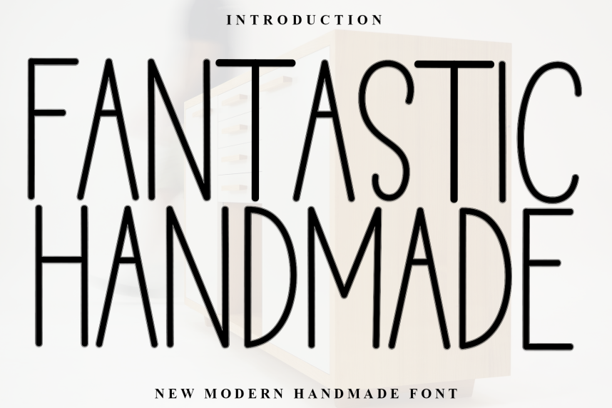 Fantastic Handmade - New Modern Handmade Font - Befonts