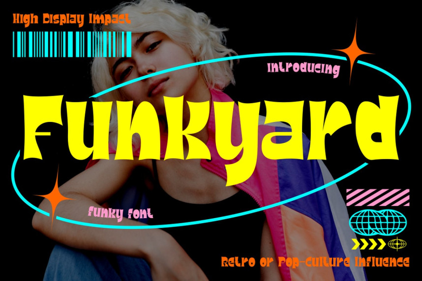 Funkyard Funky Font - Download Free Font