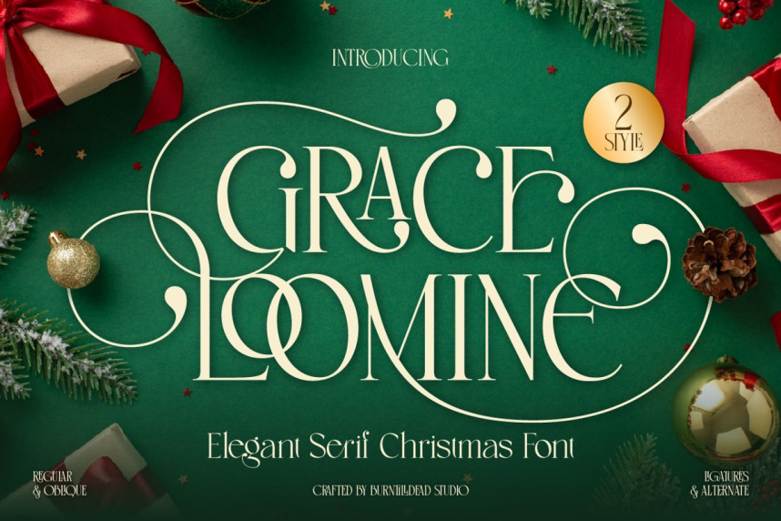 Grace Loomine Font - Download Free Font