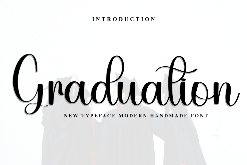 Graduation Style Script Font - Download Free Font