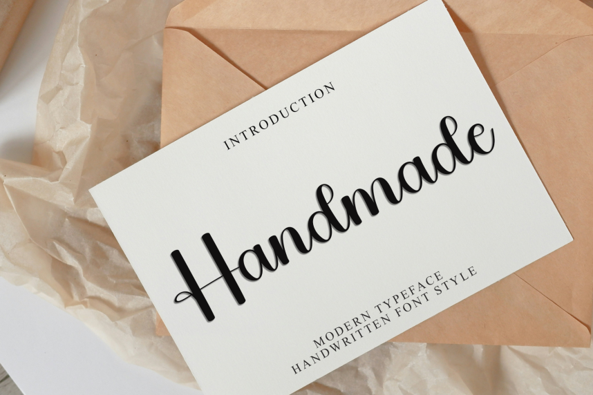 Handmade - Creative Style Font - Befonts