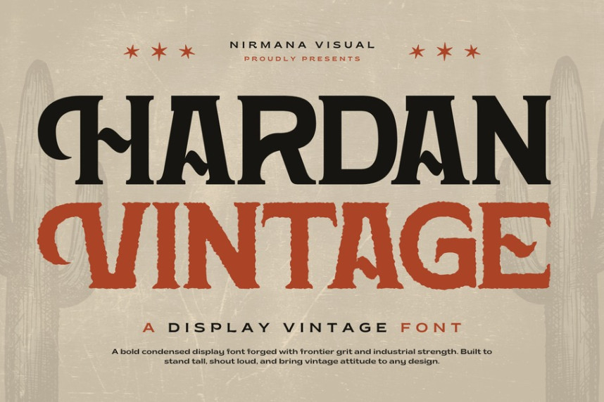 Hardan Vintage Font - Download Free Font
