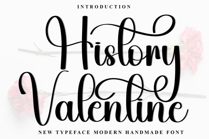 History Valentine - Handwritten Script Font - Download Free Font