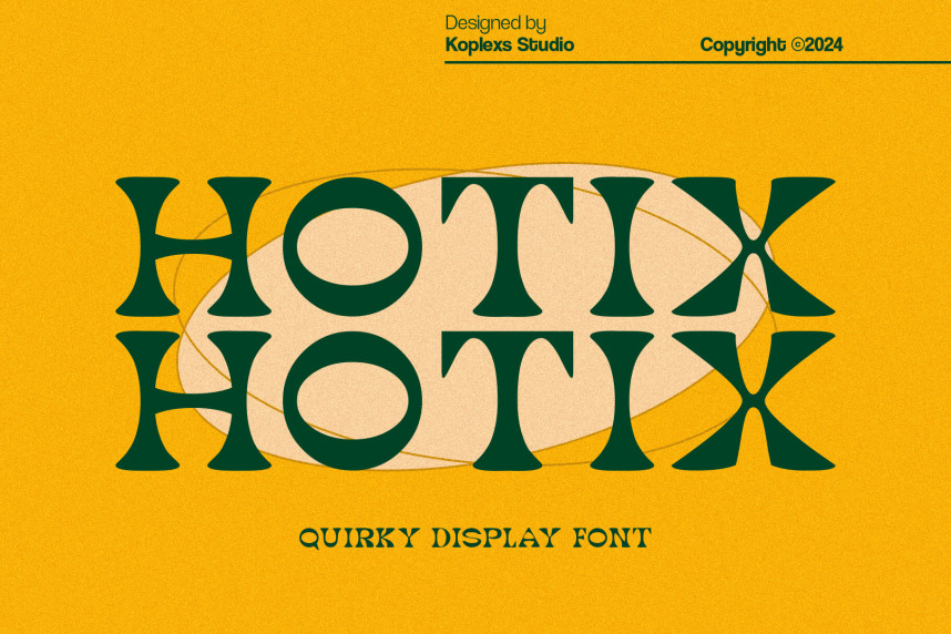 Hotix Font - Download Free Font