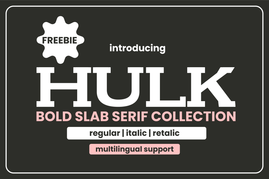 Hulk Font - Befonts
