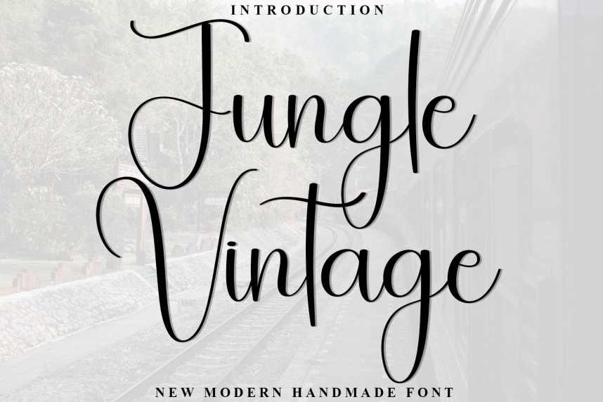 Jungle Vintage - New Style Handwritten Font - Download Free Font