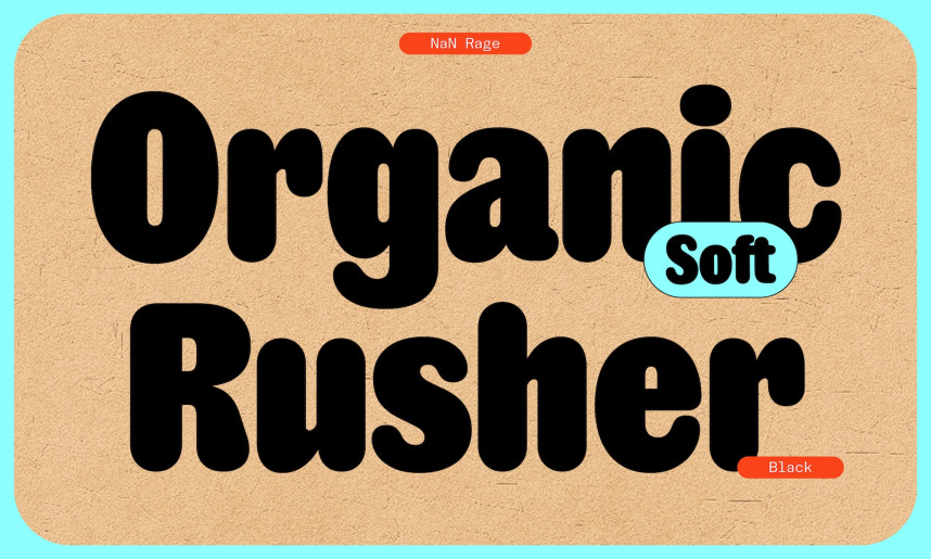 NaN Rage Soft Font Family - Download Free Font
