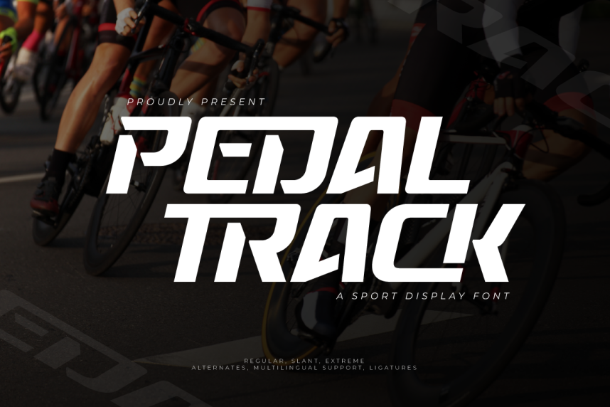 Pedal Track Font - Download Free Font