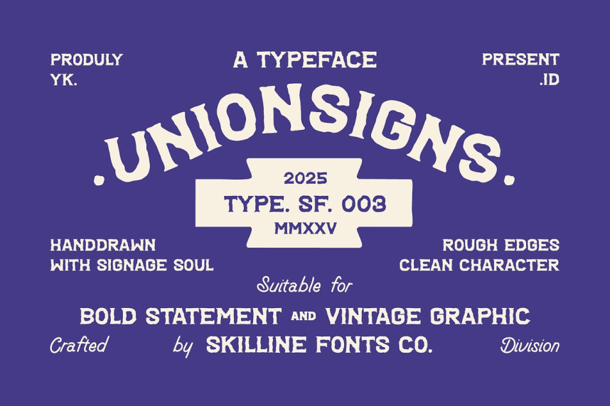 SFC Unionsigns Font - Download Free Font