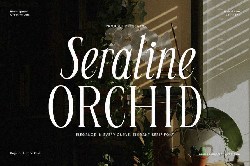 Seraline Orchid Font - Download Free Font
