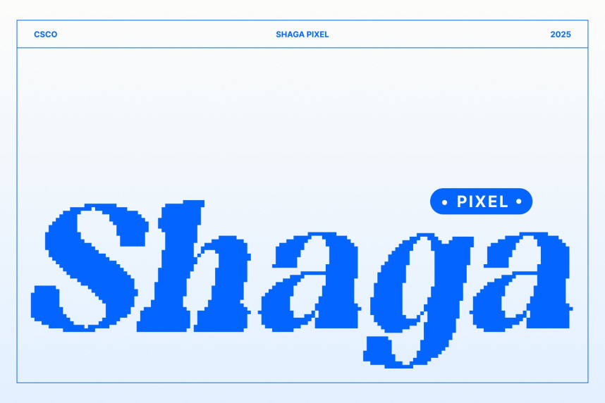 Shaga Pixel Font - Befonts