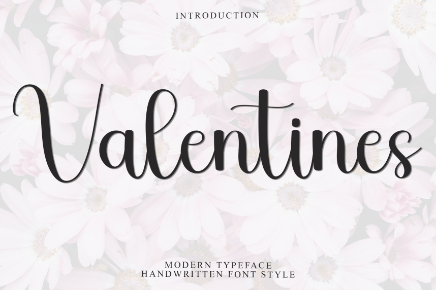 Valentines Style Script Font - Download Free Font