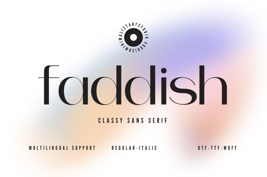 Faddish Font - Befonts