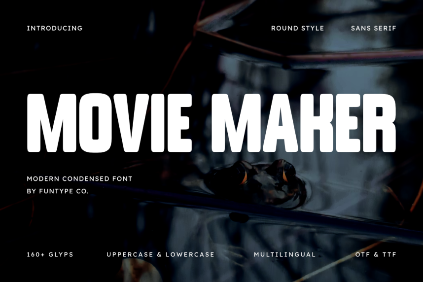 Movie Maker Font - Befonts