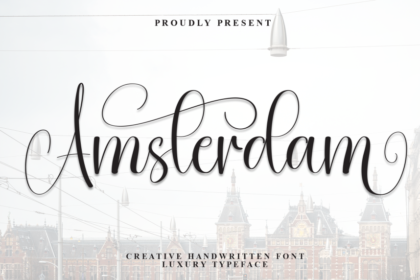 Amsterdam - Creative Style Font - Download Free Font
