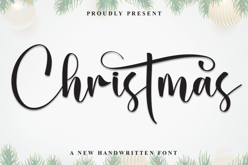 Christmas Simple Handwritten Font - Befonts