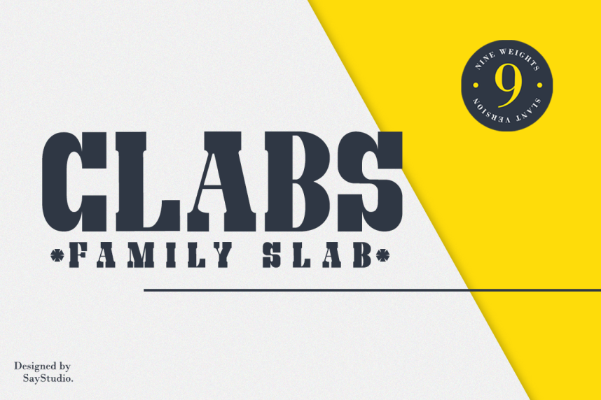 Clabs Font - Befonts
